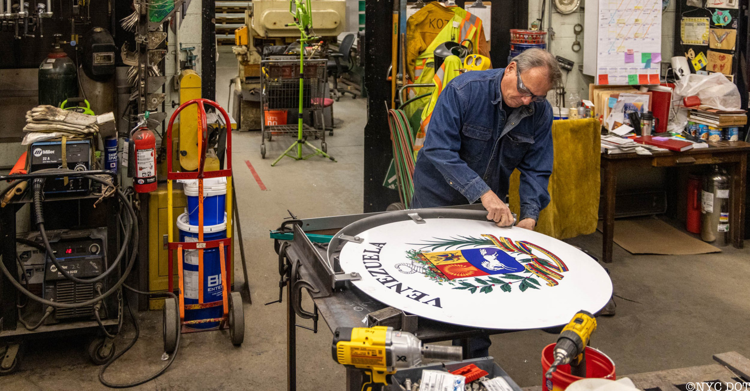 Inside The Maspeth Sign Shop Restoring NYC’s Avenue Of The Americas ...