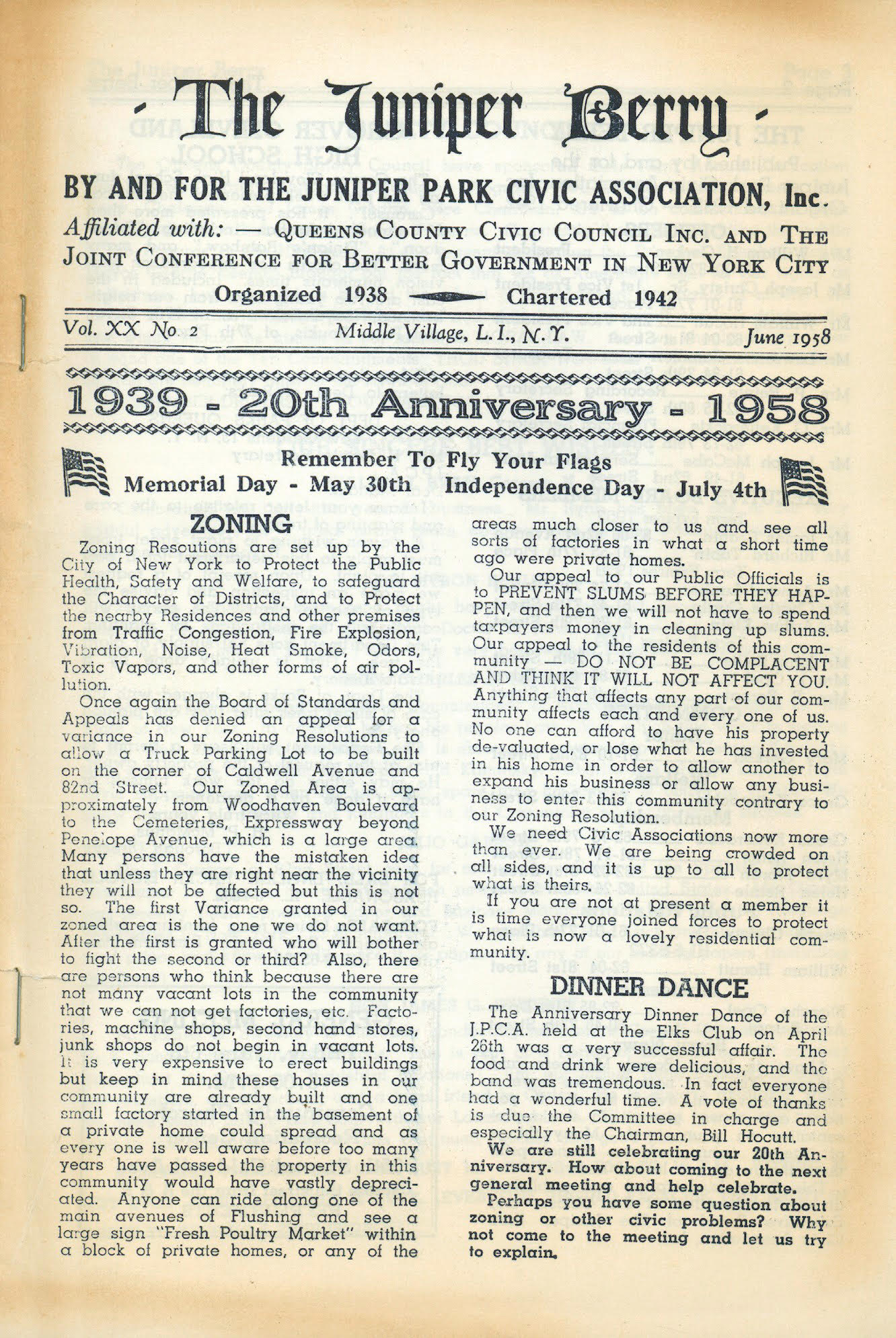 It all Began with the Juniper Park Homes - The Juniper Park Civic ...