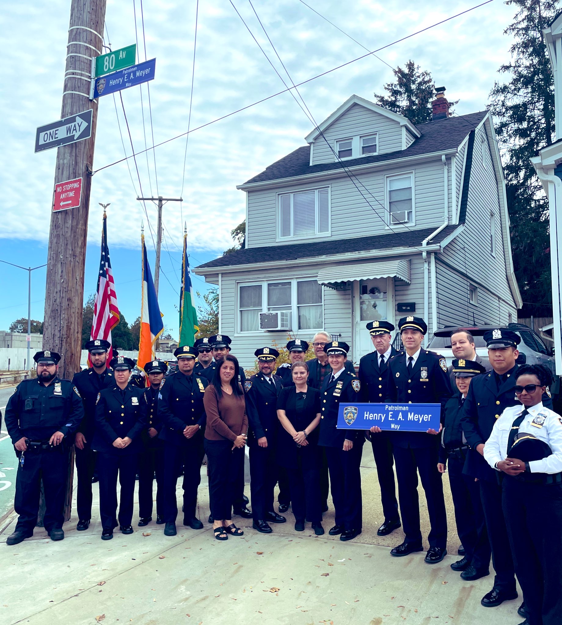JPCA co-sponsors street co-namings for fallen NYPD officers - The Juniper Park Civic Association
