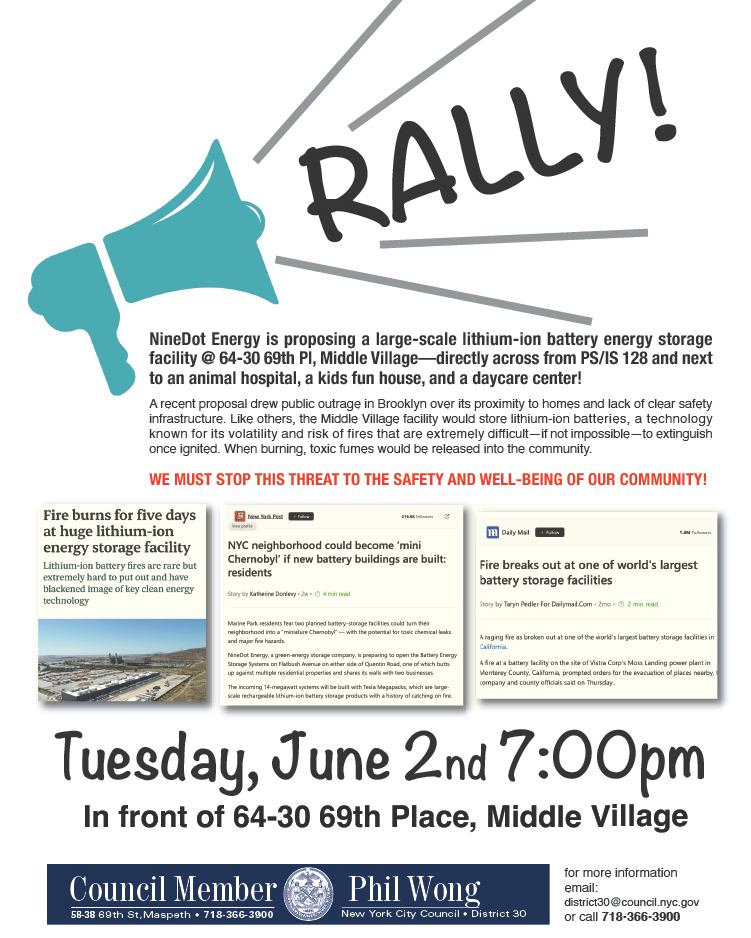 Battery Farm Protest June 2 - The Juniper Park Civic Association